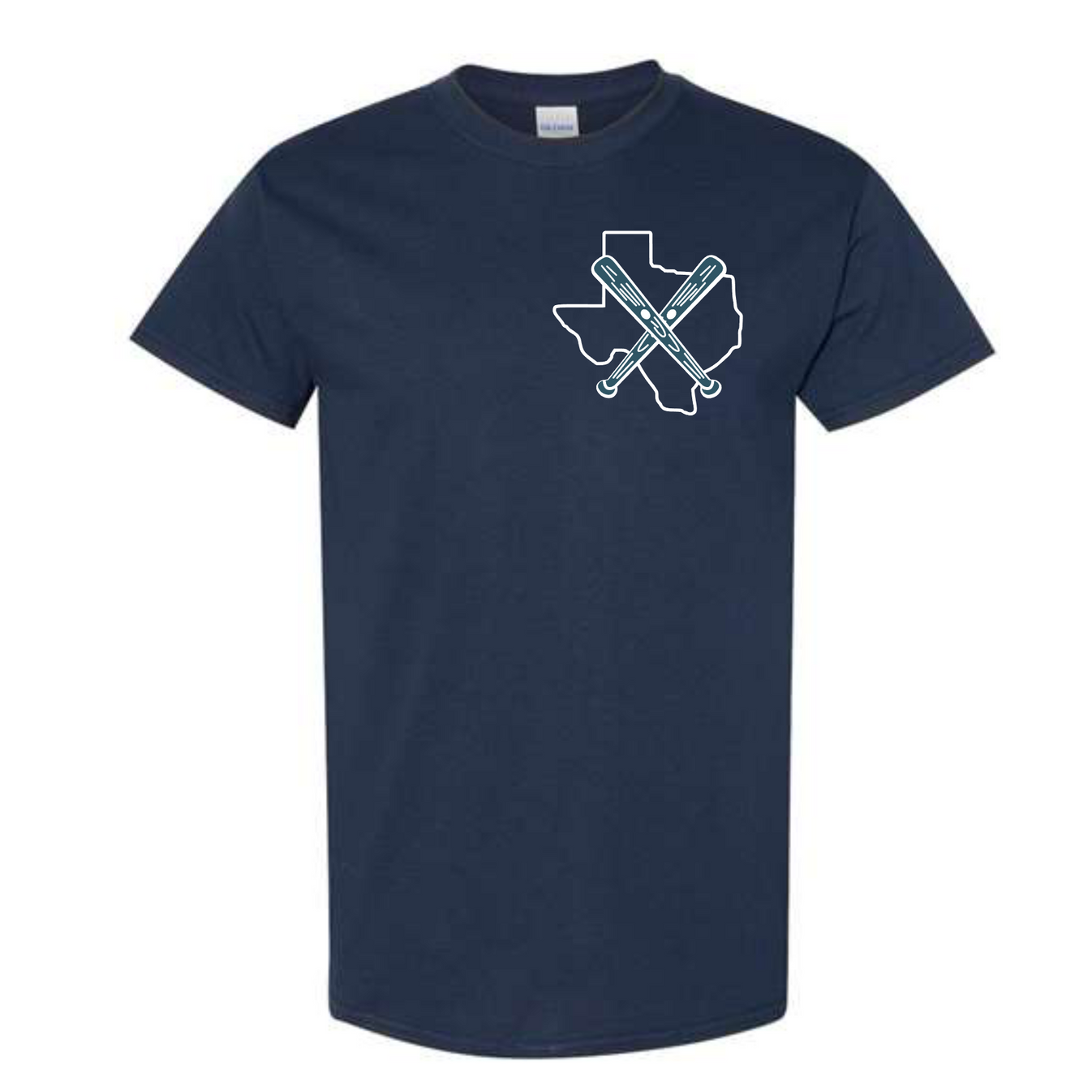 Navy Texas STIX Clubhouse Softball Tee, STIX Softball Tshirt, STIX Sof ...